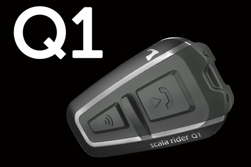 Cardo Scala Rider Q1 Motorcycle Bluetooth Helmet - BTSRQ1
