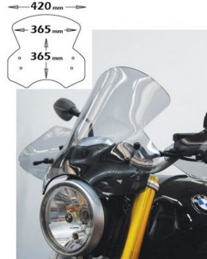 BMW-R-Nine-T windshields