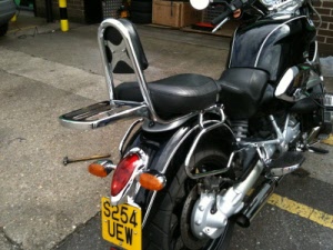 BMW R1200C - Sissy Bar with Pad R1200C BACKREST